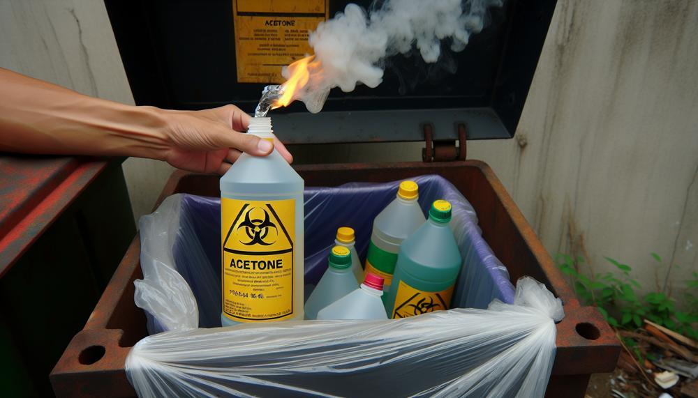 How To Dispose Of Acetone Safely? - Dispose Cleverly