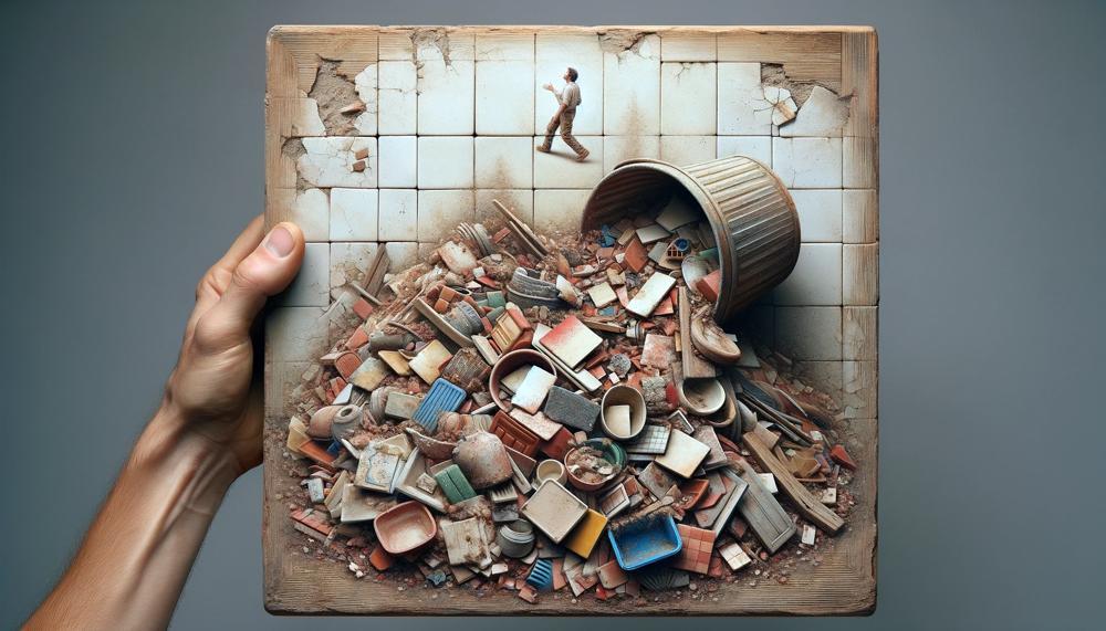 How To Dispose Of Old Tiles Properly? - Dispose Cleverly